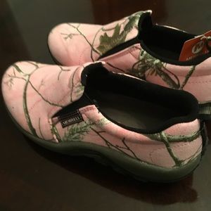 Merrell | Shoes | Morrell Cushion Dual Density Pink Walking Shoes ...